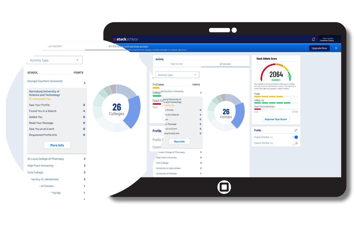 Stack Athlete Recruiting | Connect with College Coaches